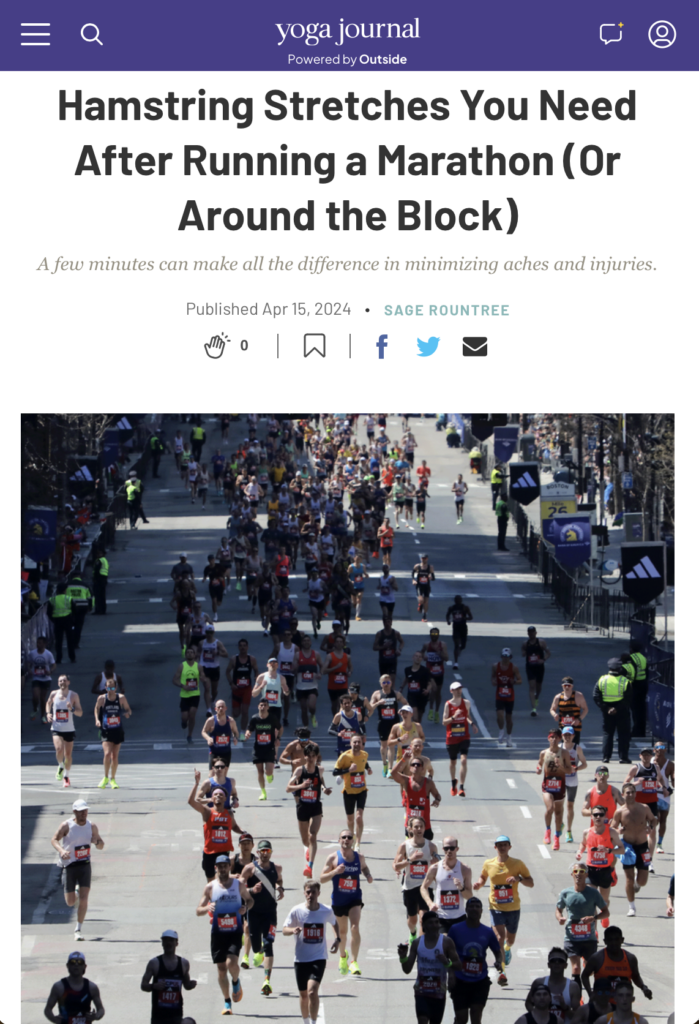 Read: Best Hamstring Stretches for Runners | Sage Rountree